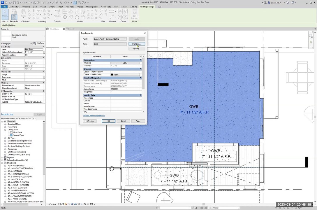 REVIT: Creating Reflected Ceiling Plans - video Dailymotion