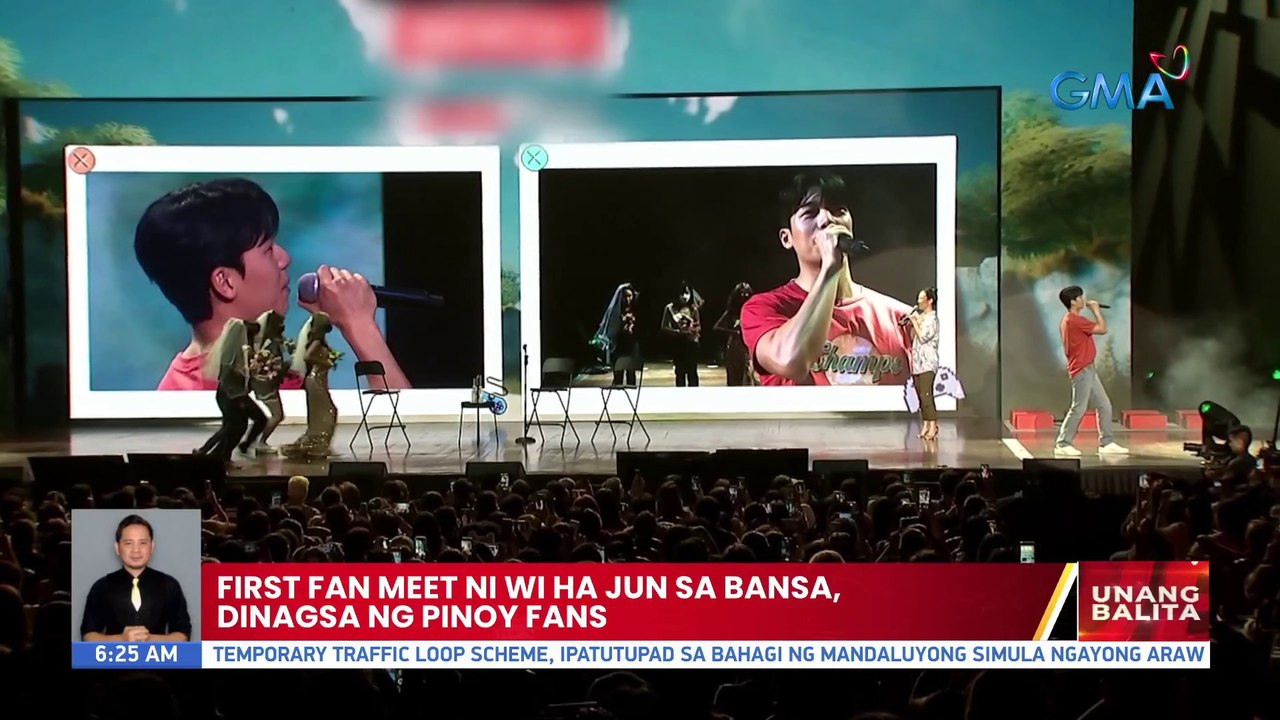 First fan meet ni Wi Ha Jun sa bansa, dinagsa ng Pinoy fans | UB ...