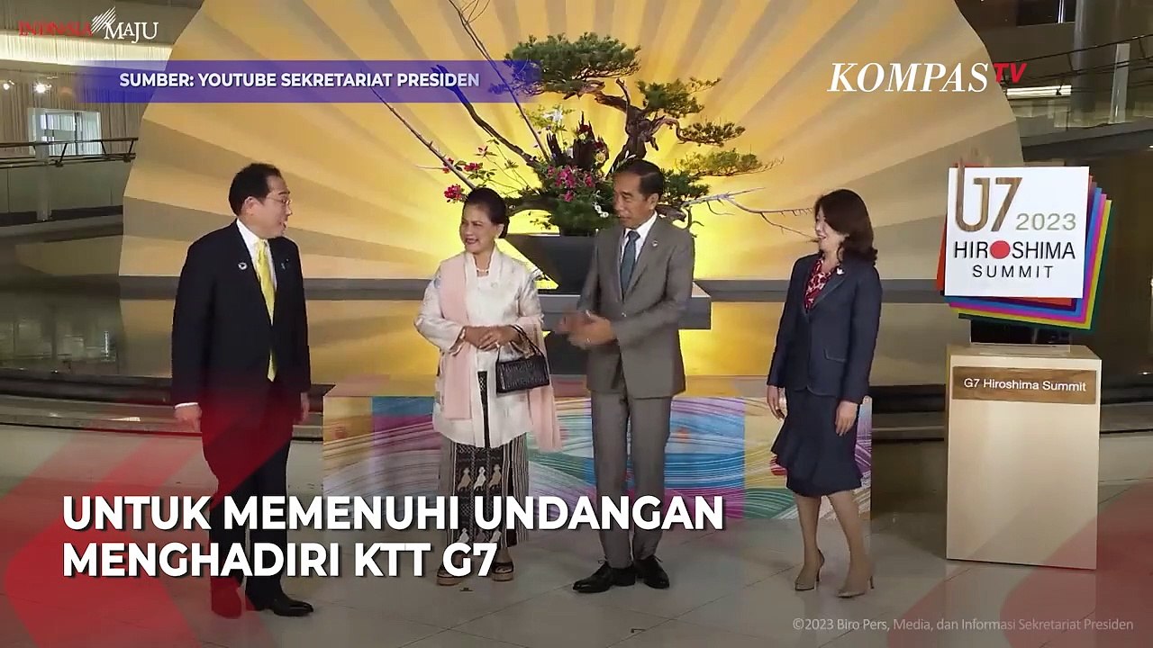 Presiden Jokowi Tiba di Tanah Air dari KTT G7 di Jepang, Disambut Kapolri Jenderal Listyo ...