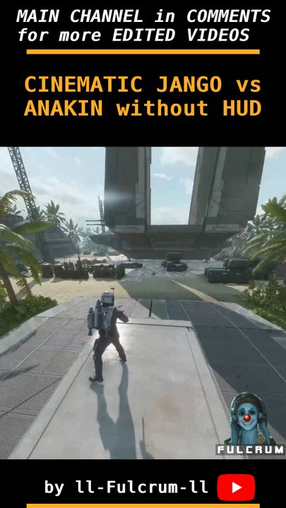 Star Wars Battlefront 2 - Jango vs Anakin Epic Showdown [Kyber] #shorts ...