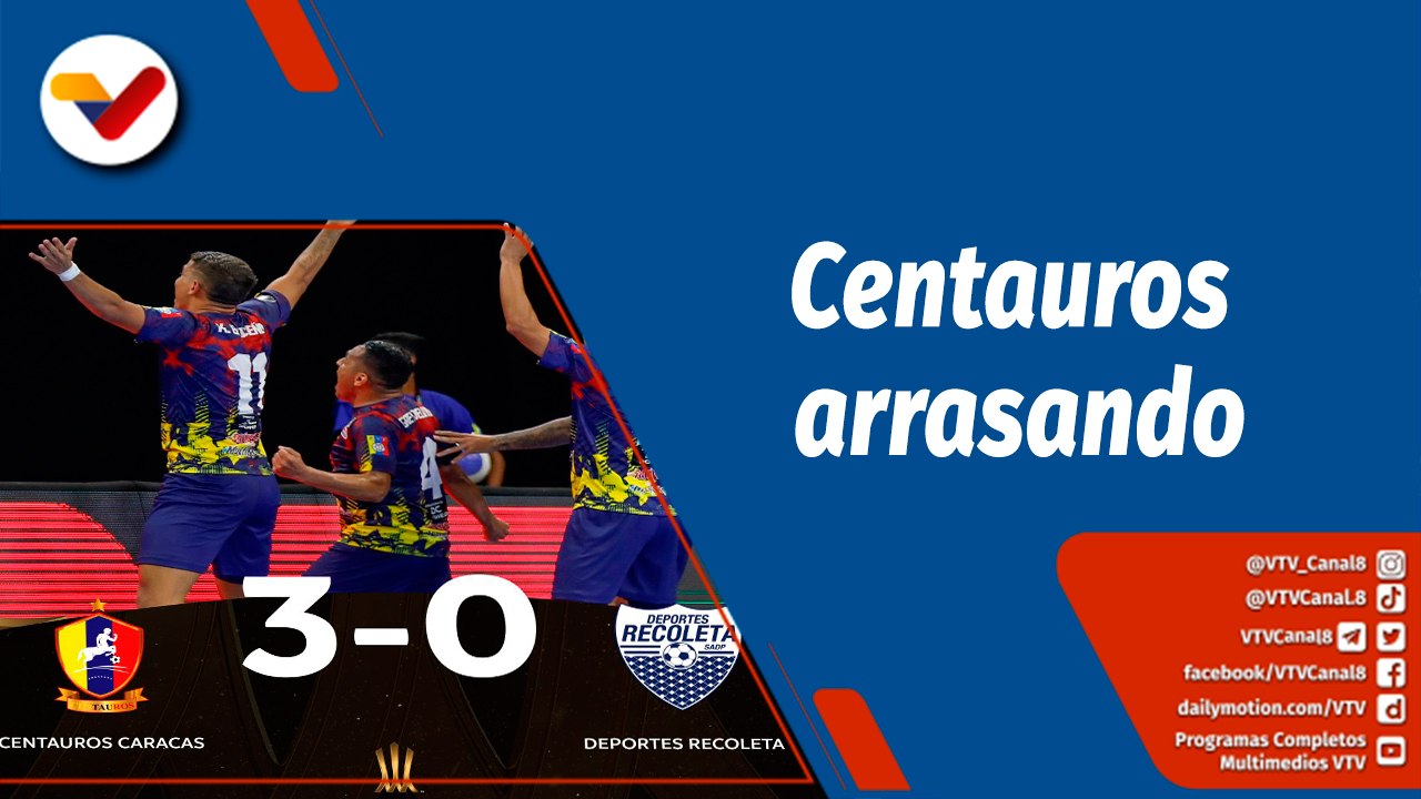 Deportes VTV | Copa CONMEBOL Libertadores de Futsal 2023 arrancó con ...