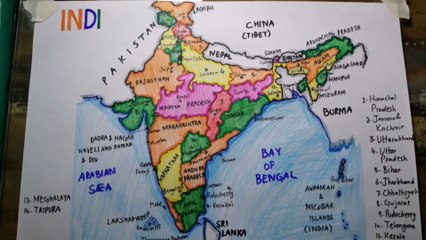 Country Map Drawings by Saad Ali's Art and Drawing - Dailymotion