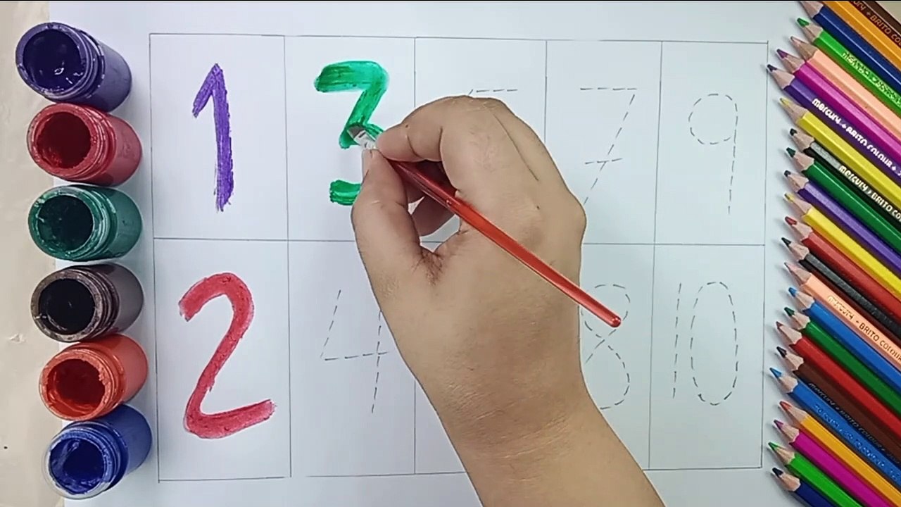 123/1234/Counting 1to 10/Counting/numbers/how to write and learn 123 ...