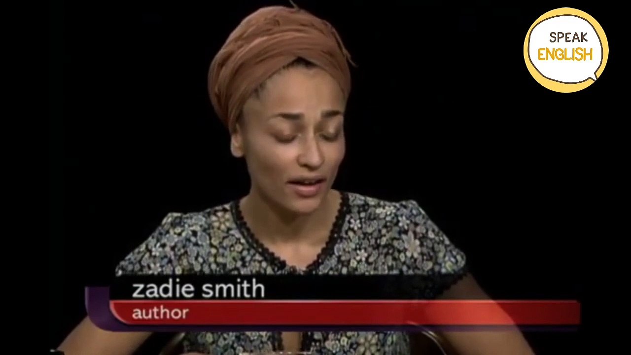 Zadie Smith _ White Teeth, Zadie Smith book review _ at listen Speeches In English - video ...