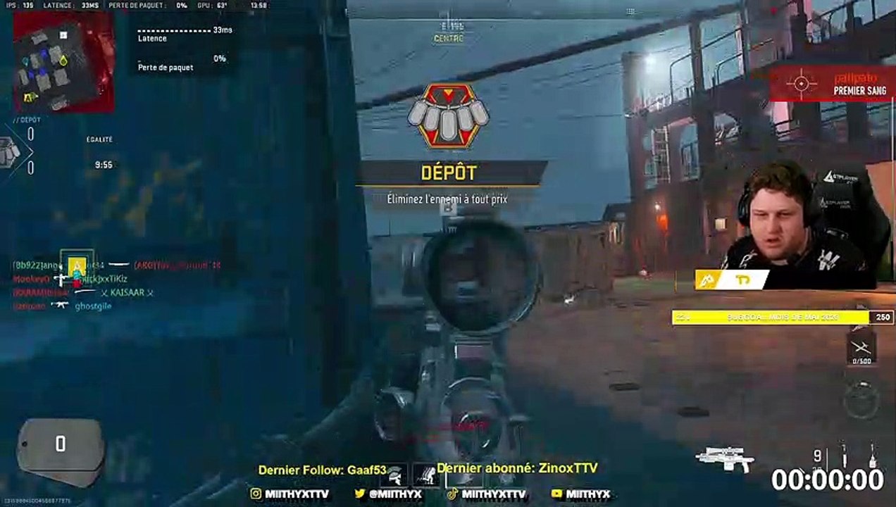 FAZE MIITHYX SUR SHIPMENT COD : MW2 - Vidéo Dailymotion