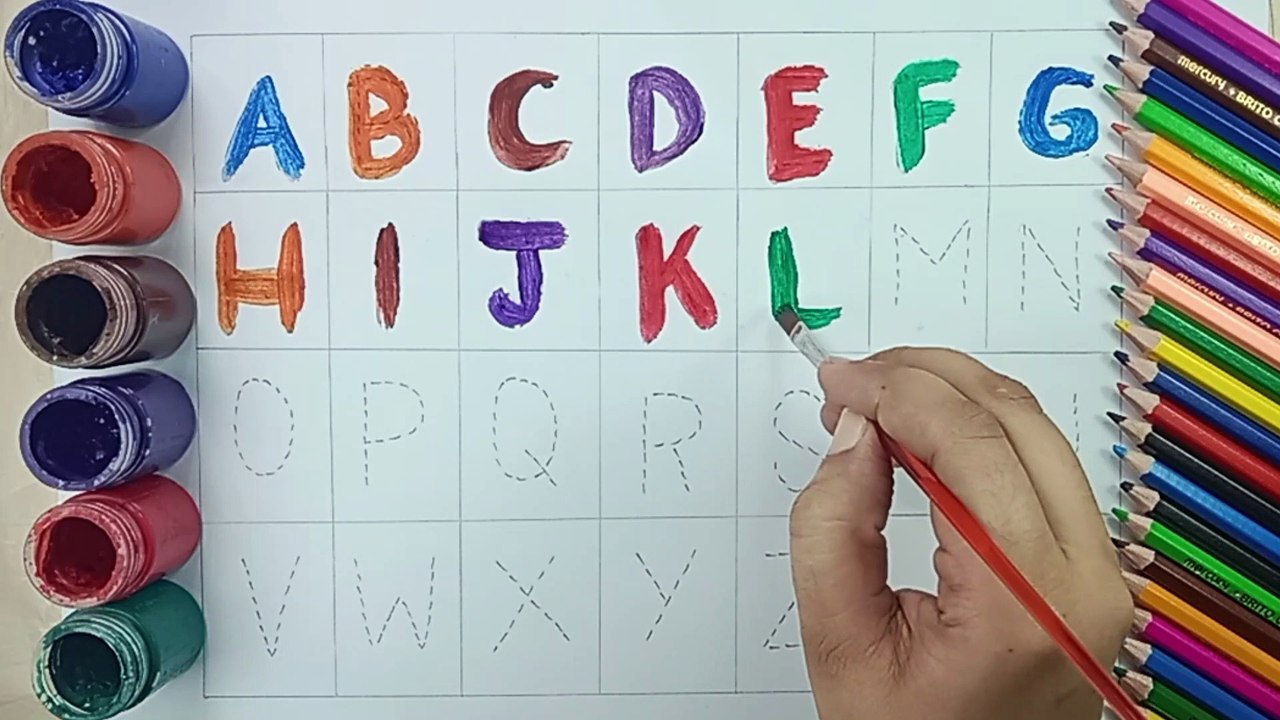How to learn Alphabet A to Z/ABC/ABCD/ABC Song/Phonic Song/how to learn ...