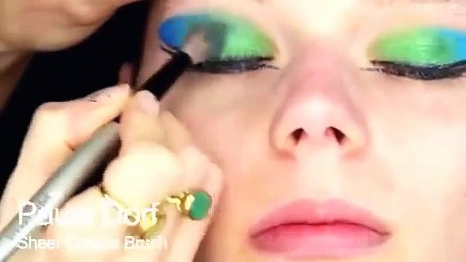 Peacock Eyeshadow Tutorial