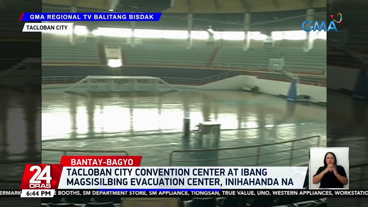 Tacloban City Convention Center at ibang magsisilbing evacuation center ...