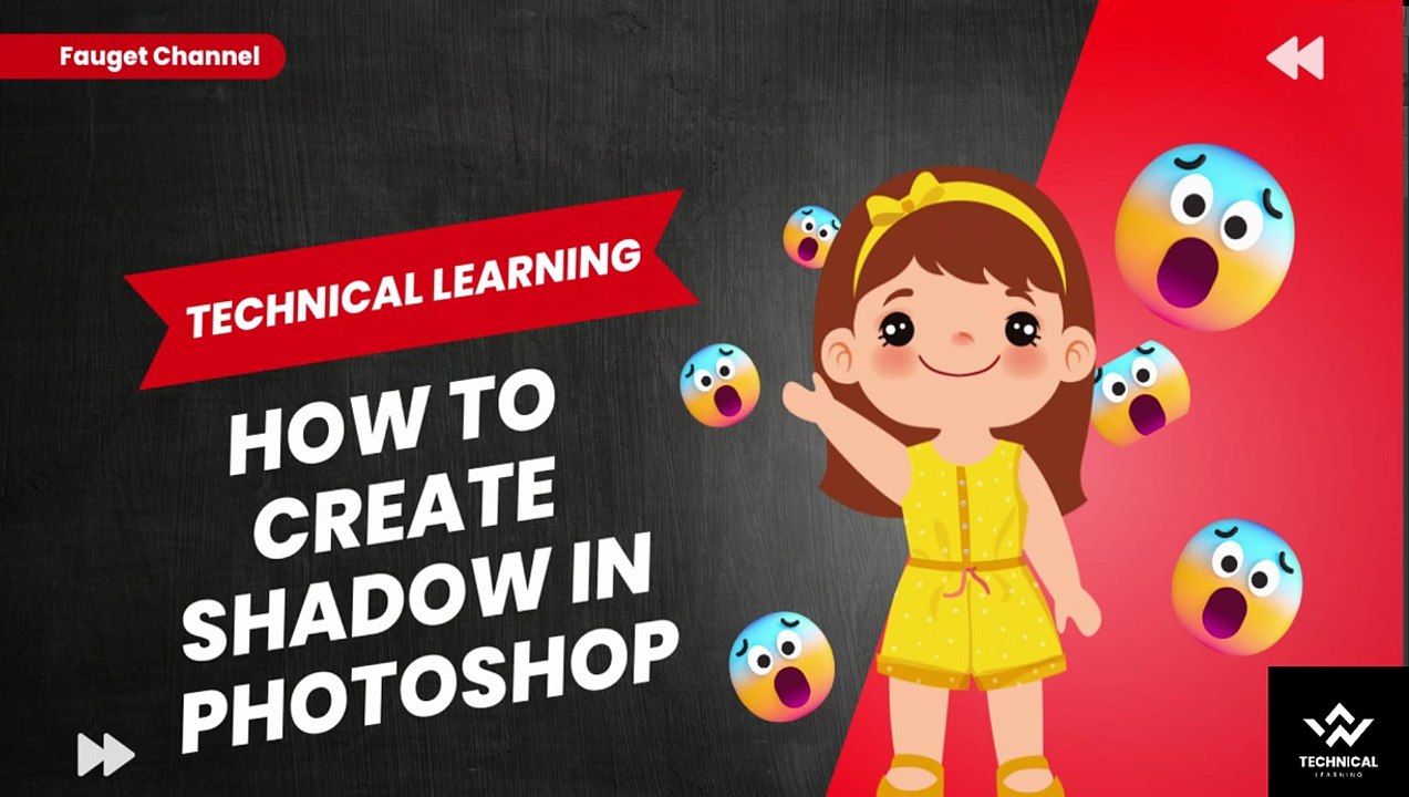 Photoshop Tutorial: How to Create Shadow in Photoshop | How to make ...