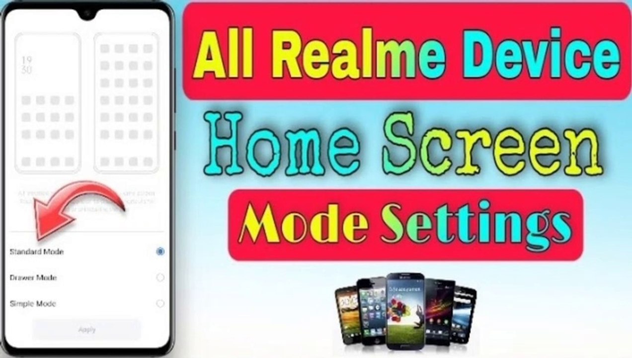 আপনার Mobile ~ এ Home Screen Mode পরিবর্তন করুন || All Realme Device ...