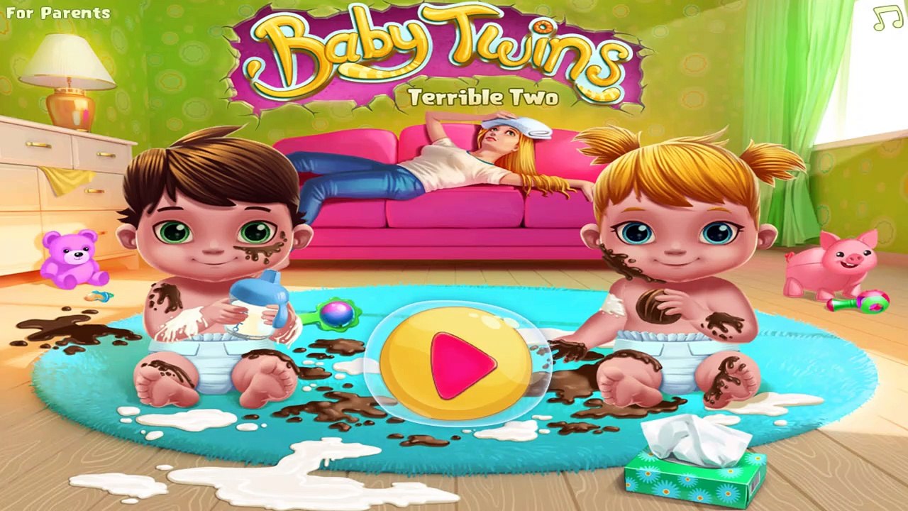 Baby Twins Adorable Two - Fun Care Kids Games - Play And Learn How To ...