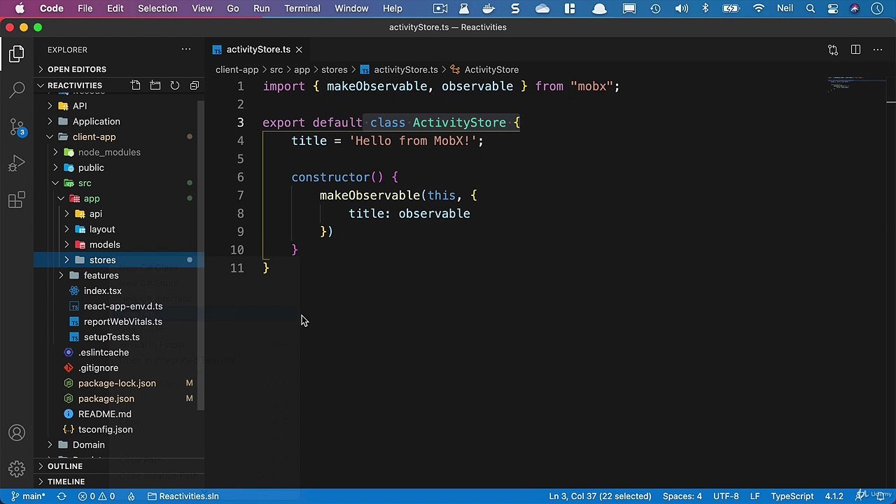MobX - Setting up MobX - video Dailymotion