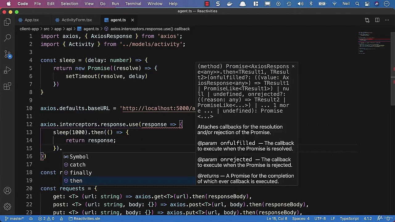 Axios - Adding loading indicators - video Dailymotion