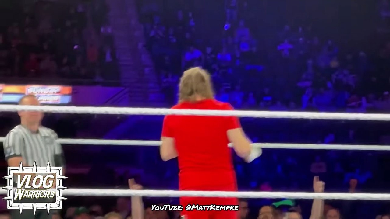 Sami Zayn is “Feeling Ucey” - WWE Holiday Tour 11/27/22 - video Dailymotion