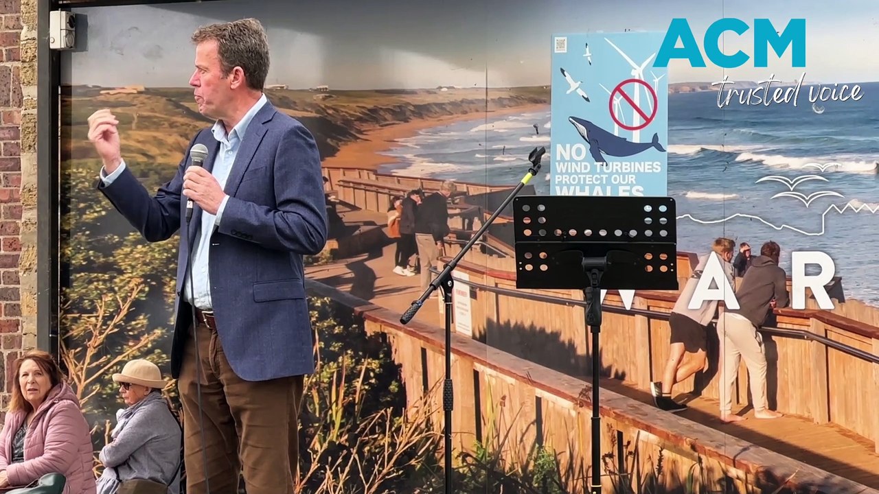 Dan Tehan windfarm rally - March 23, 2024 - The Standard - video ...