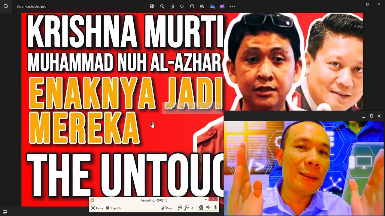 KRISHNA MURTI DAN MUHAMMAD NUH AL-AAZHAR: THE UNTOUCHABLES - video ...