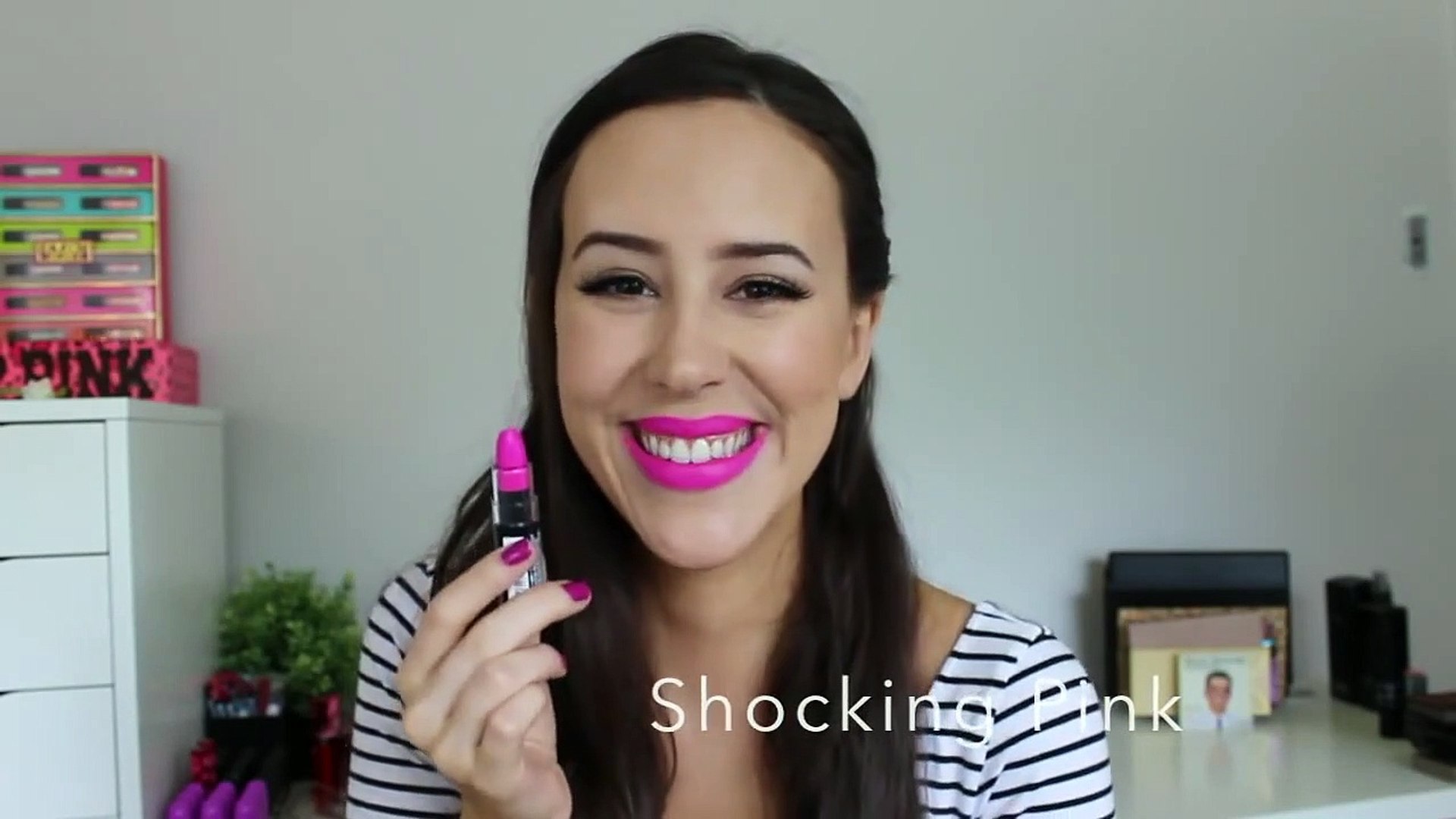 Nyx Matte Lipstick Shocking Pink
