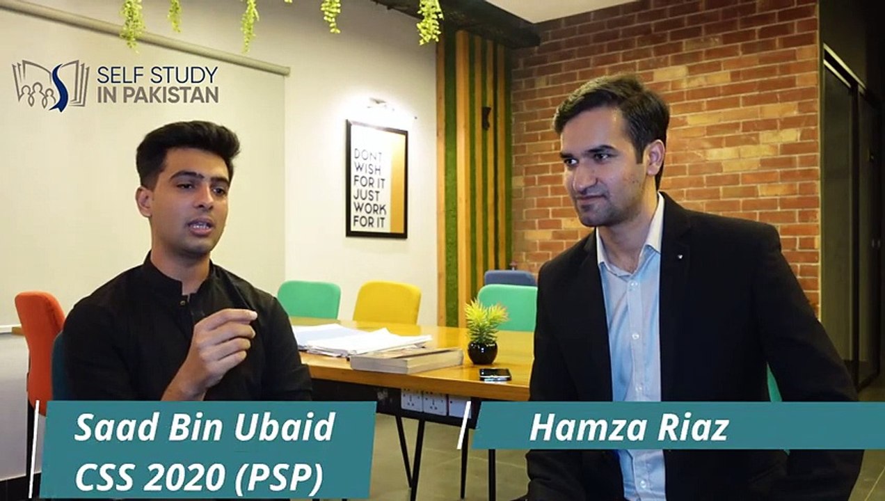 How to start CSS Preparation at Home_ Saad Bin Ubaid _ PSP - video Dailymotion