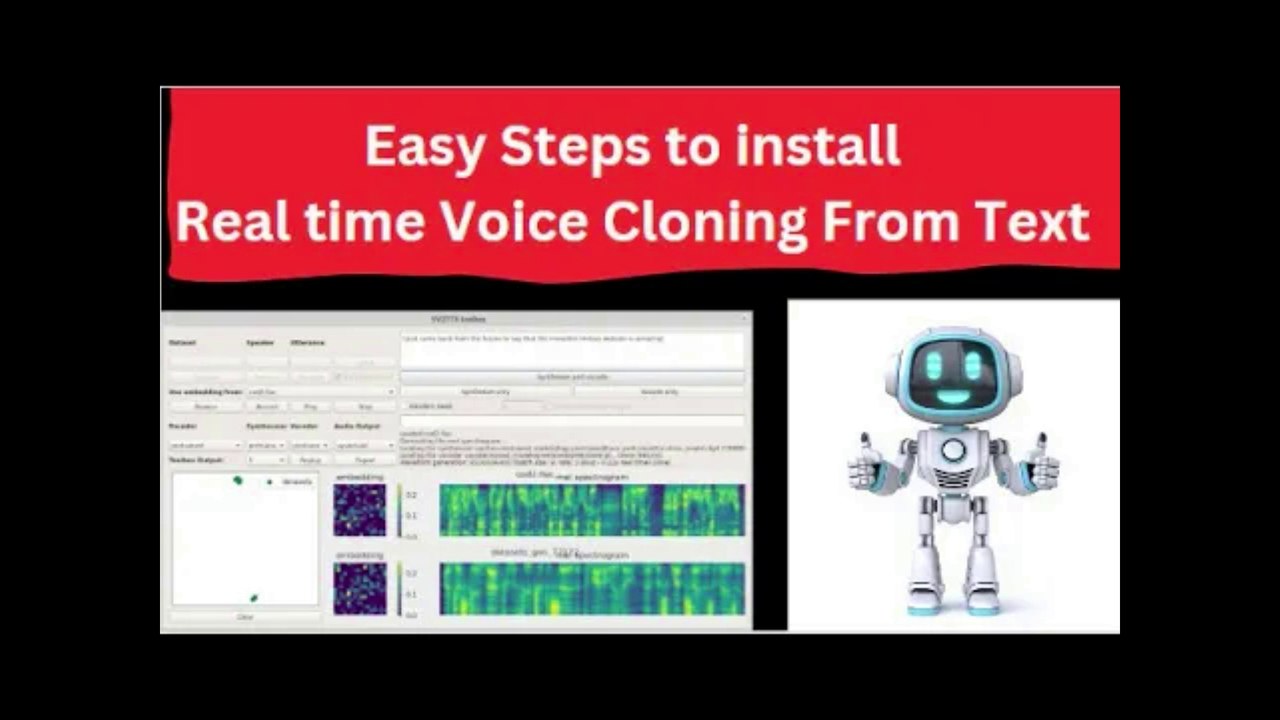 How to install Real-Time Voice Cloning Toolbox on your computer - video Dailymotion
