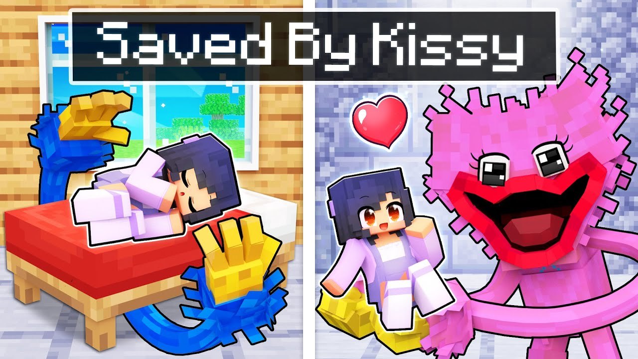 Saved By KISSY MISSY In Minecraft! - video Dailymotion