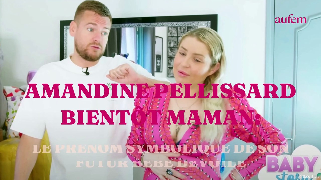 Amandine Pellissard bientôt maman : le prénom symbolique de son futur ...