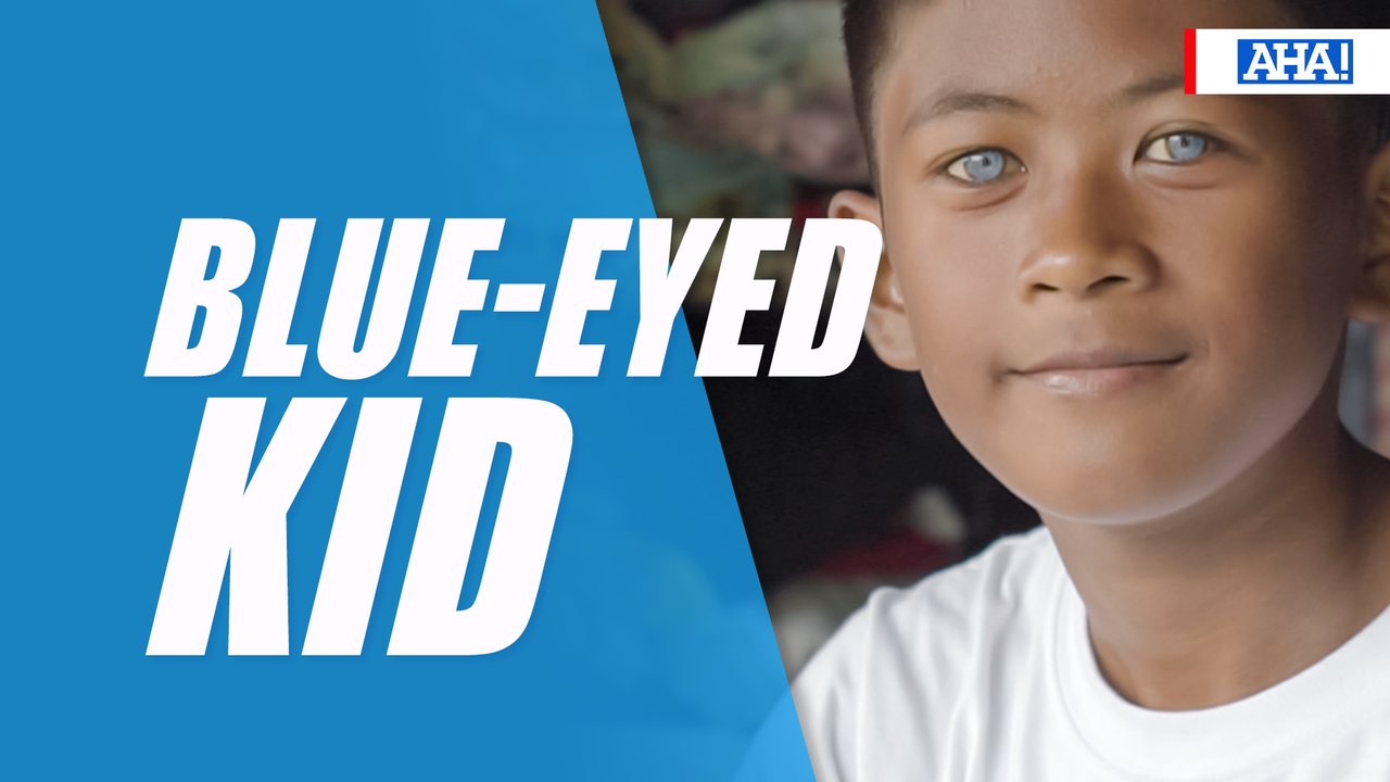 Bata sa Quezon Province, bakit kulay asul ang mga mata? | AHA! - video ...