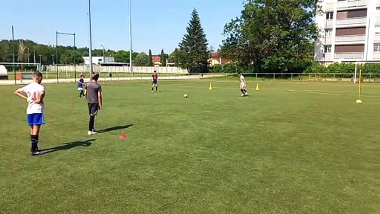 Entraînement U13 - Vidéo Dailymotion