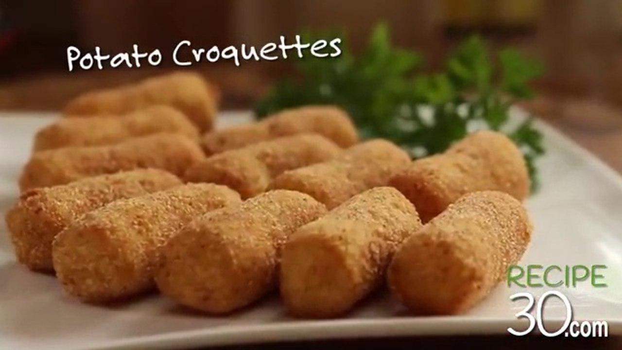 Classic Potato Croquettes for Kids in English.- By Divine Taste with ...