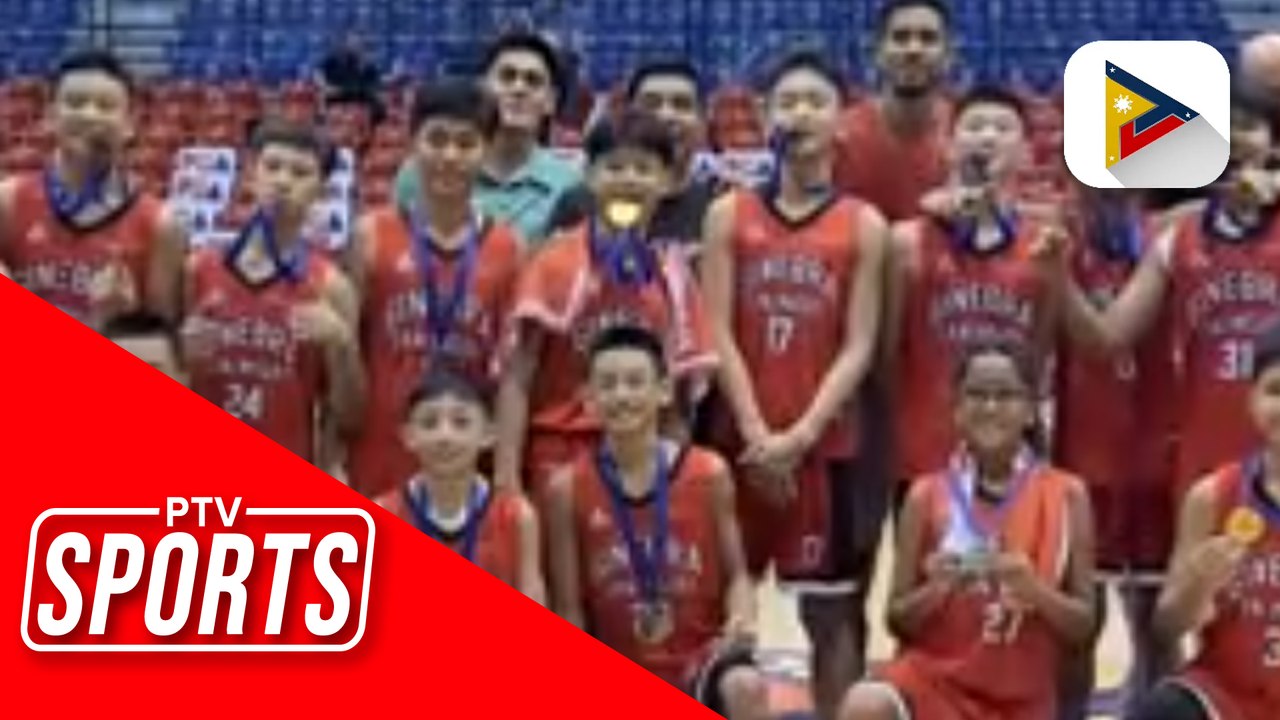 Batang Ginebra U12 at Purefoods Batang Titans U14, kampeon sa 2023 Batang PBA - video Dailymotion