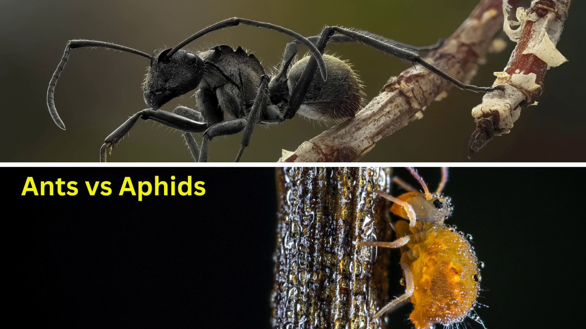 Aphids And Ants Symbiotic Relationship