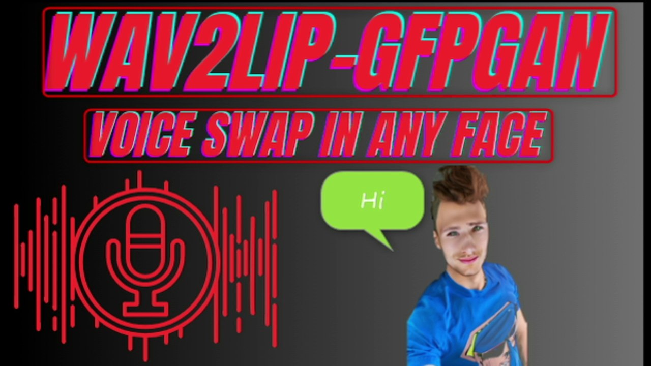 Wav2lip-GFPGAN Swap voice on any face 100% Working - video Dailymotion