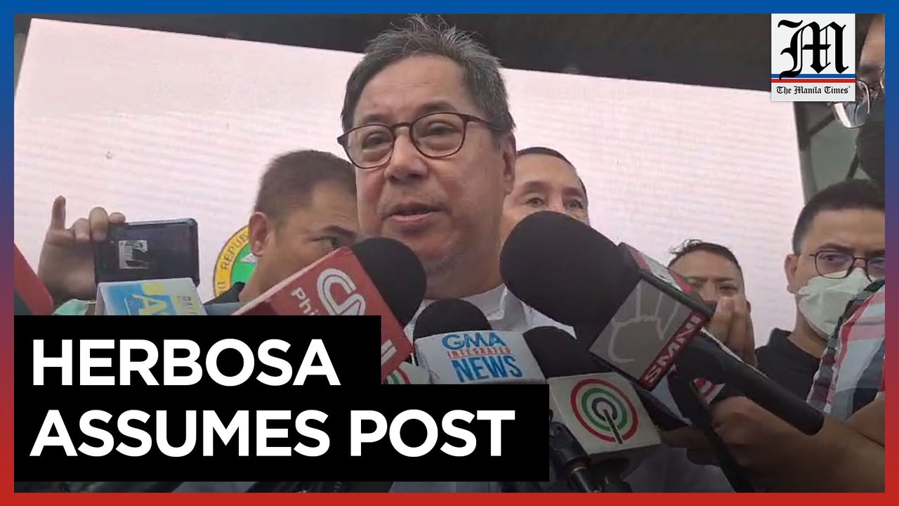 Herbosa Assumes Post As Health Secretary Video Dailymotion