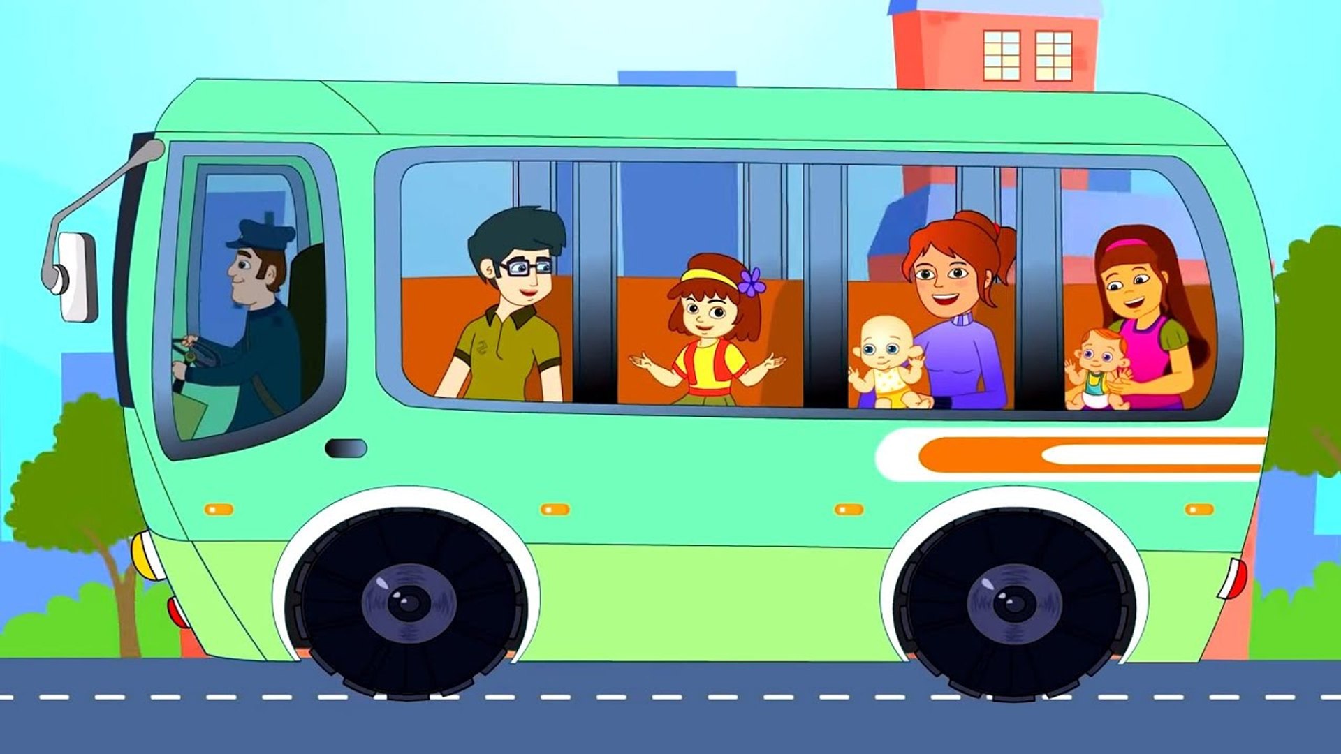 Wheels On The Bus Clipart Download The Wheels On The Bus By Kids TV