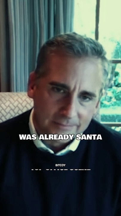 Steve Carell Dresses As Father Christmas - video Dailymotion