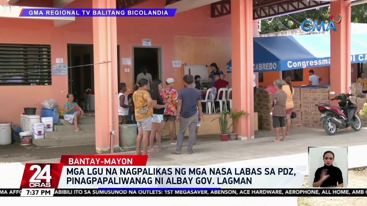 Mga LGU Na nagpalikas ng mga nasa labas sa PDZ, pinagpaliwanag ni Albay ...
