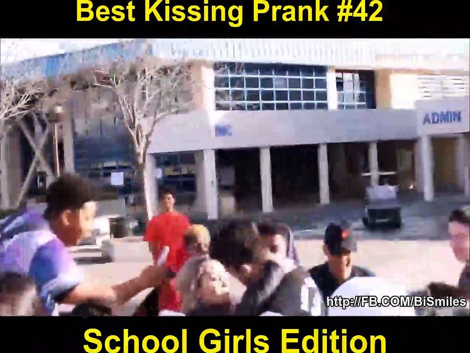 Best Kissing Prank Compilation #57 Kissing Prank Extreme - School Girls Edition - video Dailymotion