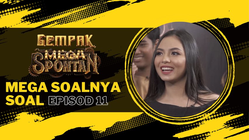 Mega Soalnya Soal Qistina Khaled & Lorenzo Irmann - GEMPAK MEGA SPONTAN EP 11 | Gempak