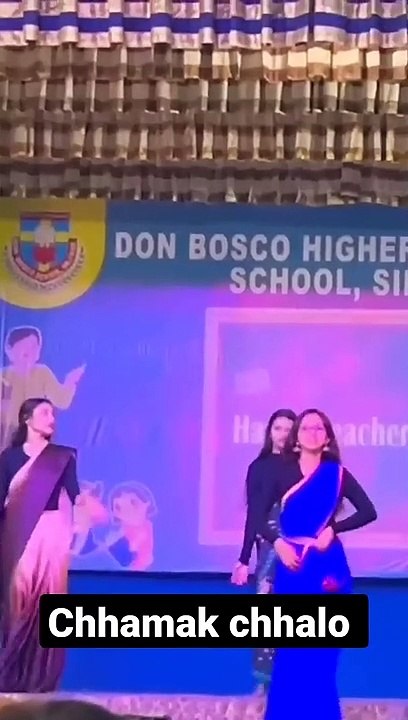 Sema dance performed by the teacher at the school function - video ...