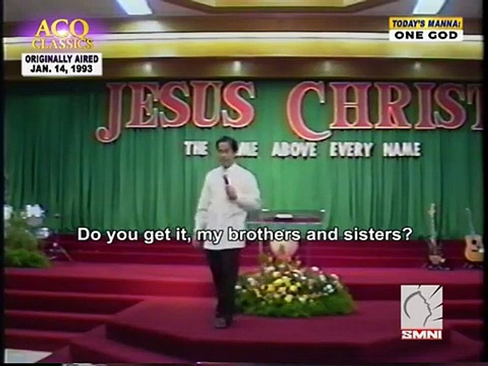 ACQ CLASSICS: One God • Pastor Apollo C. Quiboloy - video Dailymotion