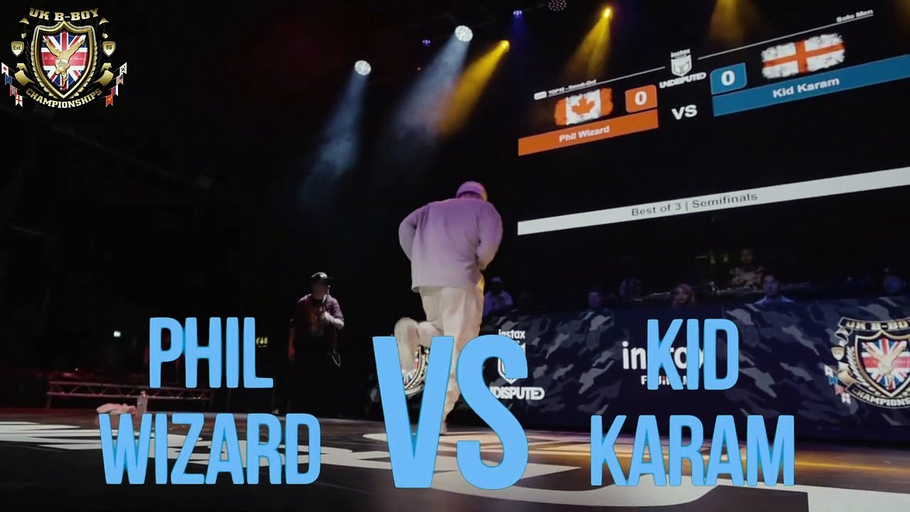PHIL WIZARD VS KID KARAM | SEMIFINAL | UNDISPUTED X UK BBOY ...