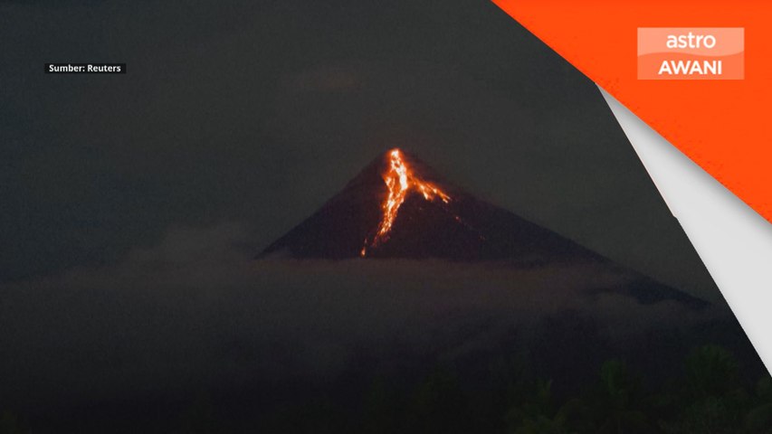 Gunung berapi Mayon terus aktif, lebih banyak gegaran dikesan | Astro Awani