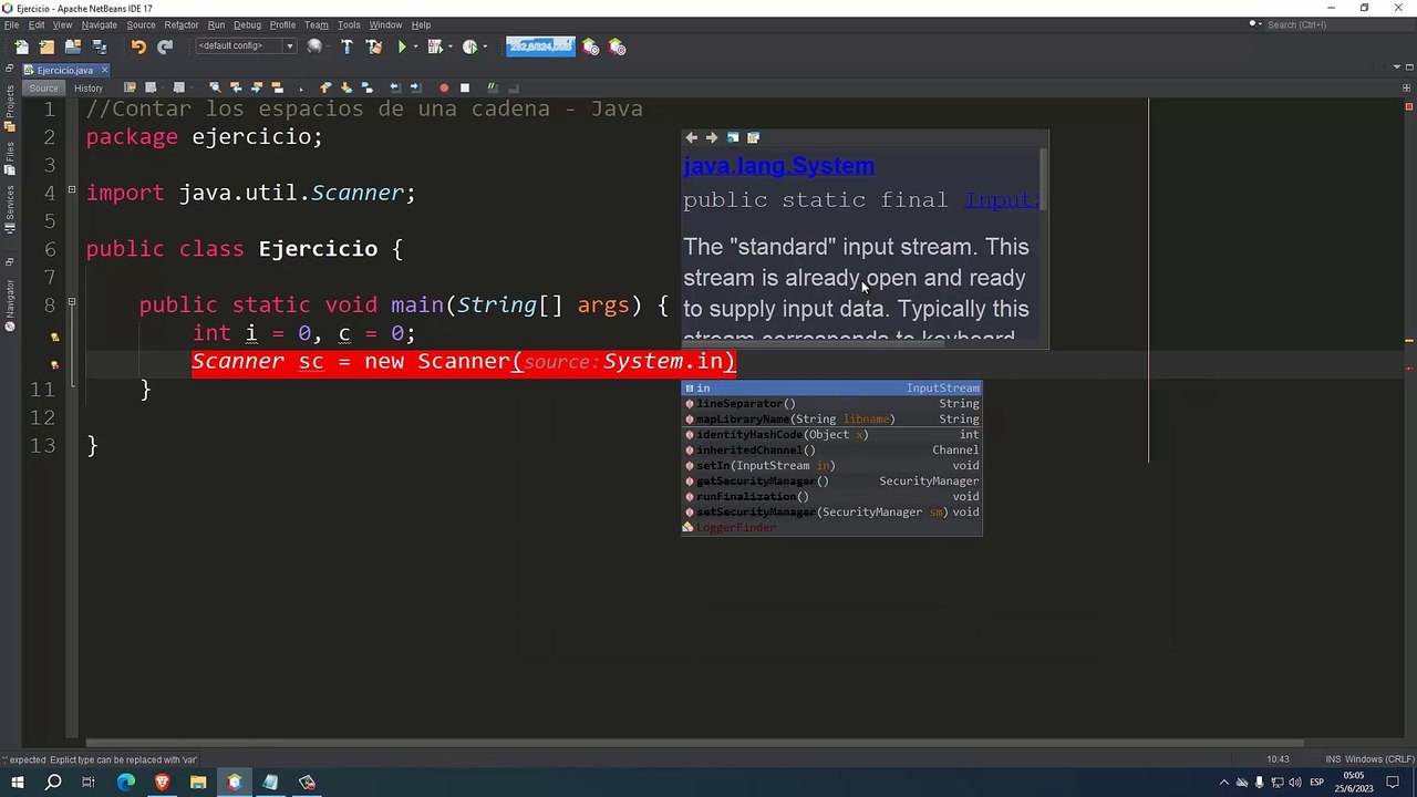 Contar los espacios de una cadena en Java - Vídeo Dailymotion