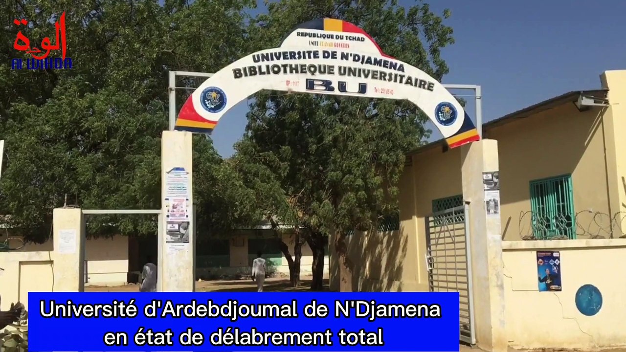 Tchad : l'Université de N'Djamena en état de délabrement - Vidéo Dailymotion