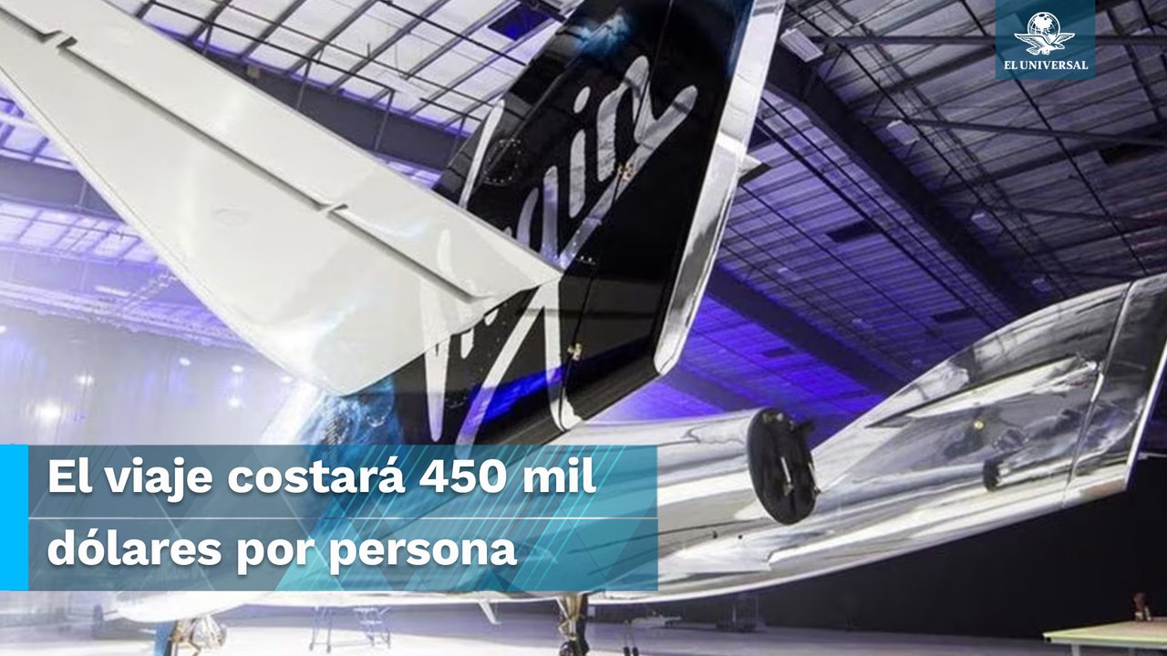 ¿Quieres viajar al espacio? Virgin Galactic lanzará su primer vuelo tripulado - Vídeo Dailymotion