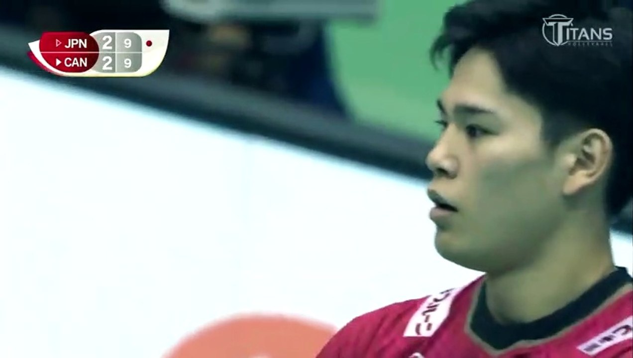 Yuji Nishida Destroys Canada with 6 Aces in a Row - World Cup 2019 ...