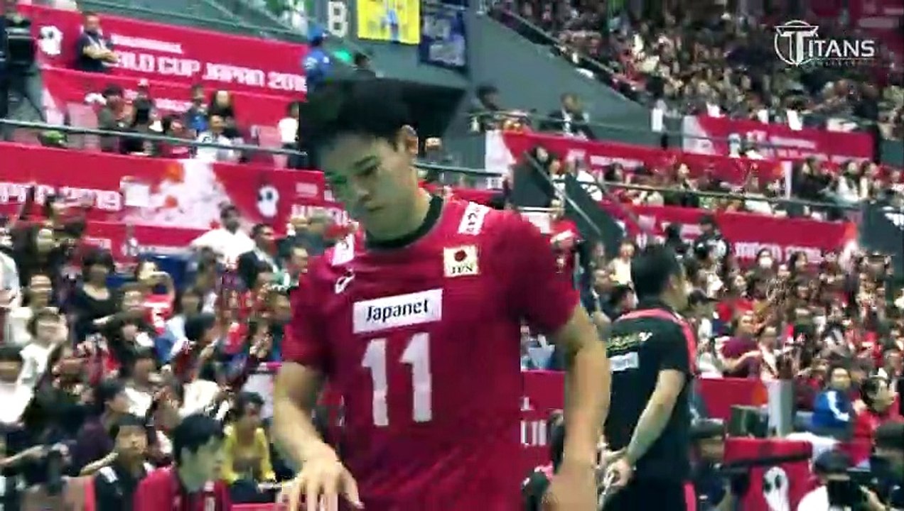 Yuji Nishida Destroys Canada with 6 Aces in a Row - World Cup 2019 ...