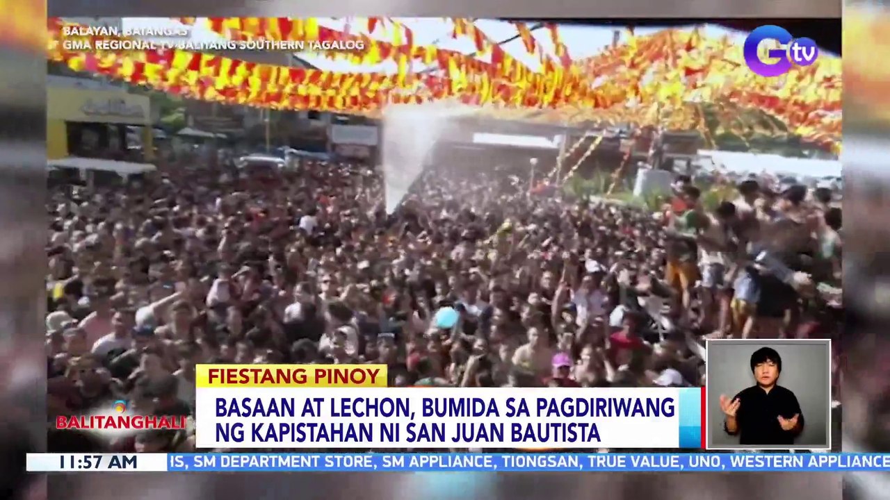 Basaan at lechon, bumida sa pagdiriwang ng kapistahan ni San Juan ...