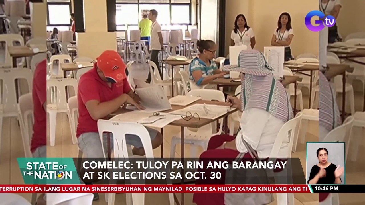 Batas na nagpapaliban sa Barangay at Sangguniang Kabataan Elections ...