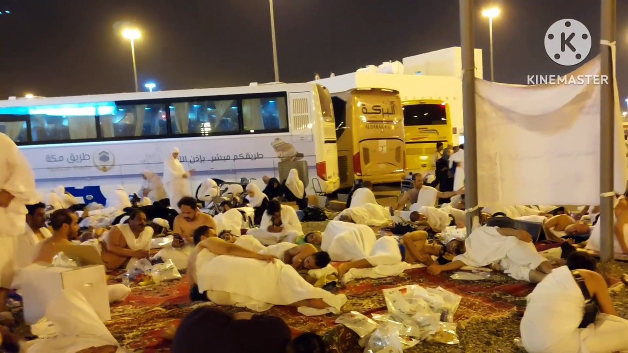 @Makkahlive Hajj || Hujaj reached Muzdalfa || Night - video Dailymotion