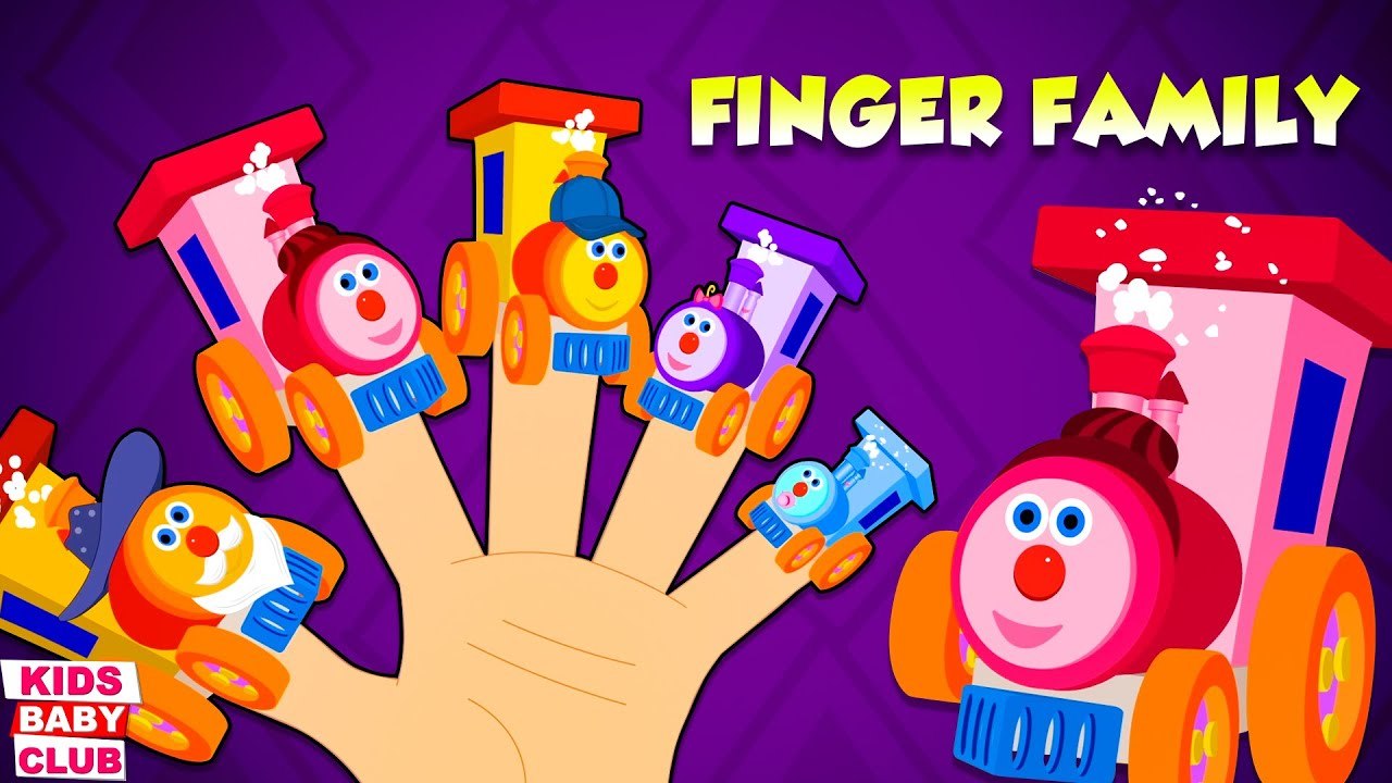 Train Finger Family Fun Nursery Rhyme for Toddlers - video Dailymotion